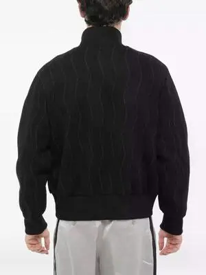Neil Barrett Embroidered Zip-up Sweatshirt