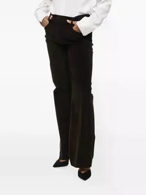 True Royal Corduroy Belt-loops Trousers - Brown