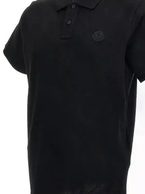Moncler Logo-patch Piqué Polo Shirt