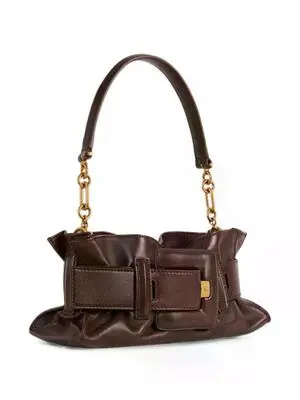 Balmain Anthem Mini Bag In Smooth Leather