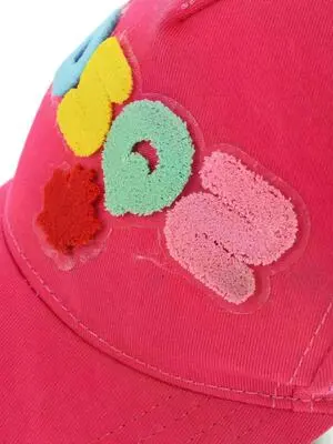 Dsquared2 Logo-embroidered Distressed Baseball Cap