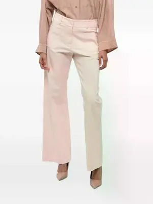 QL2 QUELLEDUE Wide-leg Patch-pocket Trousers