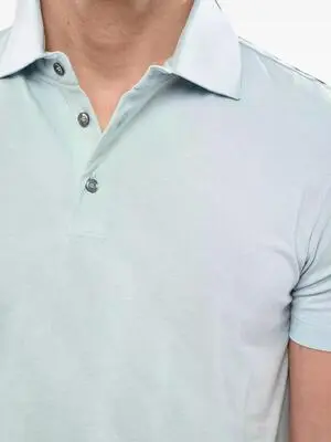 Malo Short-sleeve Button-down Polo Shirt