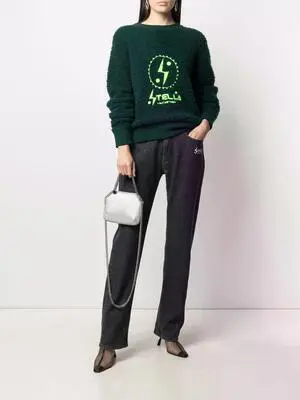Stella McCartney Embroidered Textured Jumper