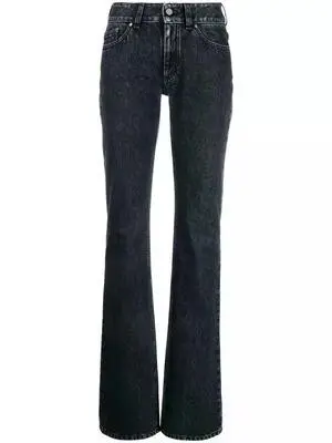 Stella McCartney Bootcut Denim Jeans - Black