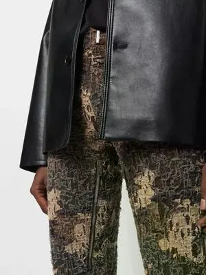 Givenchy Camouflage-print Straight-leg Trousers