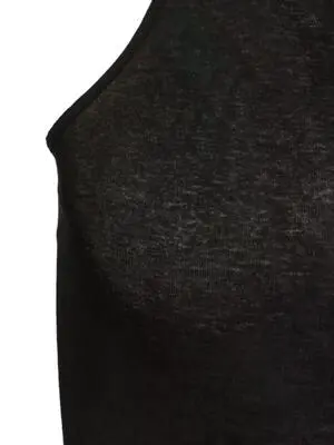 Rick Owens Ribbed-knit Tank Top