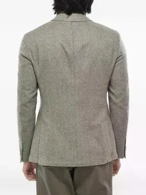 Corneliani Single-breasted Wool-blend Jacket