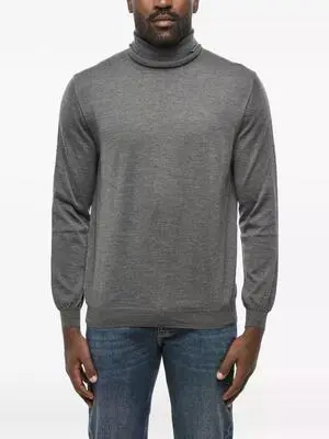 Malo Turtleneck Sweater - Grey