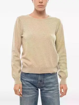 Malo Crew-neck Long-sleeve Sweater - Neutrals