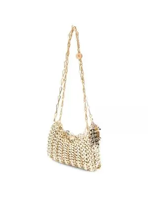 Rabanne 1969 Flower Charm Shoulder Bag