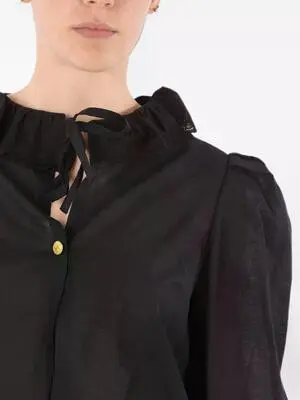 AURORE VAN MILHEM Ruffled-cuff Blouse