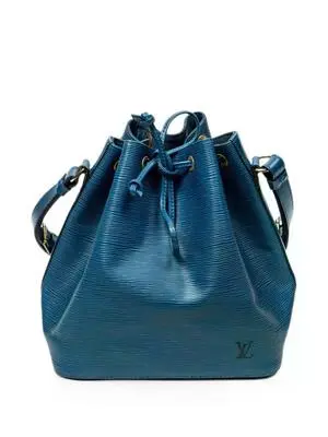 LOUIS VUITTON Noe Pm Epi Bucket Bag - Blue