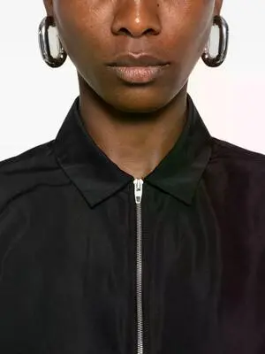 JIL SANDER Zip-up Short-sleeve Shirt