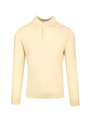 Paul Smith Merino Wool Polo Shirt - Neutrals