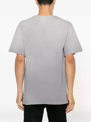 ANTIK DENIM Faded-effect Raw-cut T-shirt