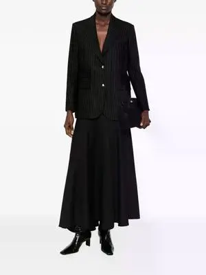 Elisabetta Franchi Pinstripe-pattern Notched-lapels Blazer