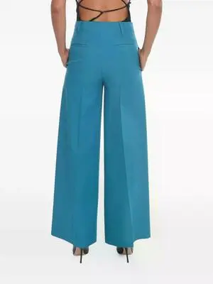 SUPER BLOND Pleated Palazzo Pants