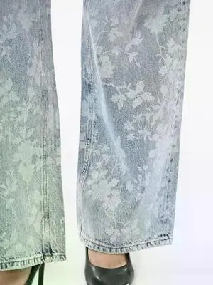 HOLZWEILER Floral Print Jeans
