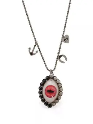 Dsquared2 Eye Charm Necklace