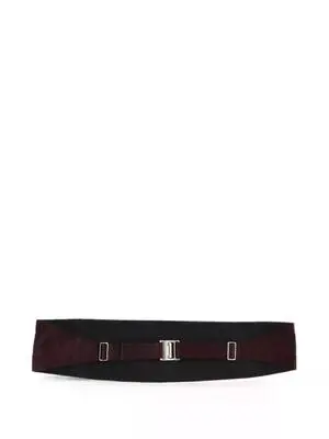 Corneliani Pleated Satin Cummerbund