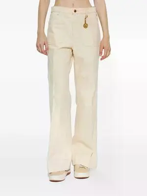 Michael Kors Cotton Flared Trousers