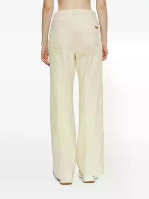 Michael Kors Cotton Flared Trousers