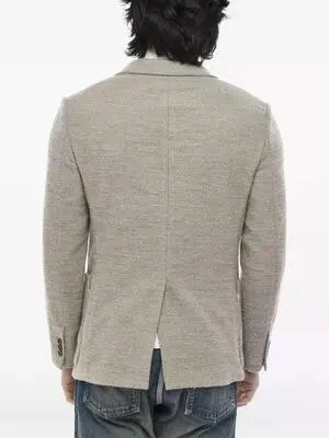 PAOLO PECORA Bouclé Patch-pocket Blazer