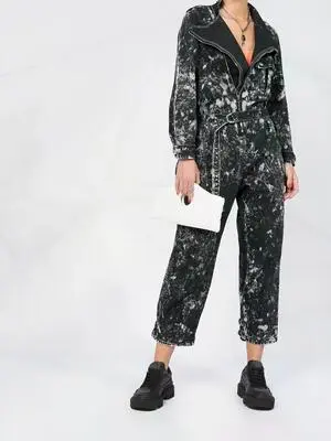 Stella McCartney Galaxy-wash Denim Jumpsuit