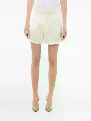 SUPER BLOND Belt-loop Shorts - Neutrals