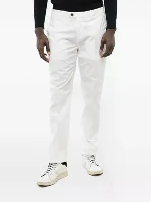 Corneliani Belt-loops Trousers - White
