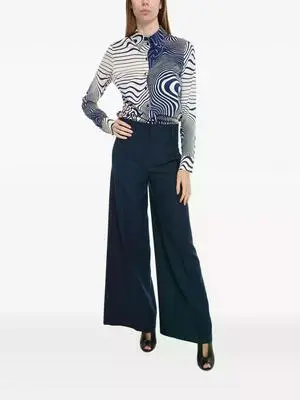 SUPER BLOND High-waisted Palazzo Pants