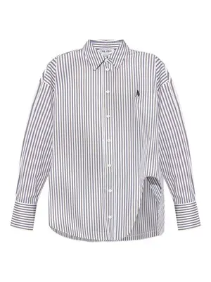 Attico Striped Cotton Shirt - Multi