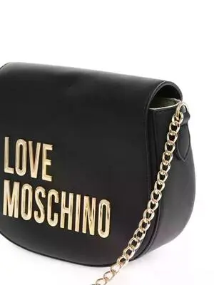 Moschino Eco Leather Shoulder Bag