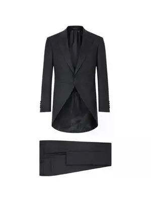 GRASIL Single-breasted Suit - Black