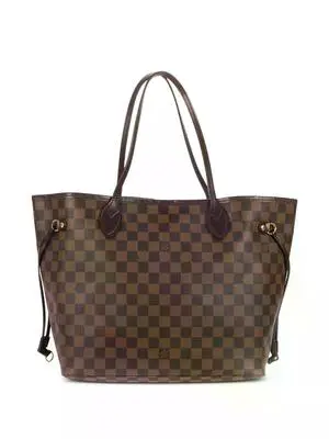 LOUIS VUITTON Neverfull Damier Ebène Tote Bag