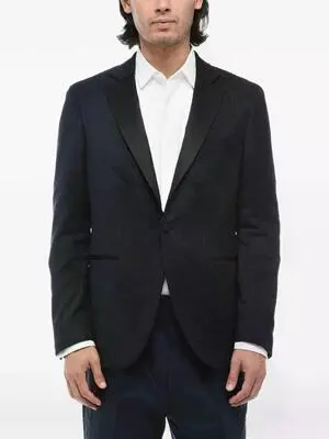 Corneliani Single-breasted Blazer - Blue