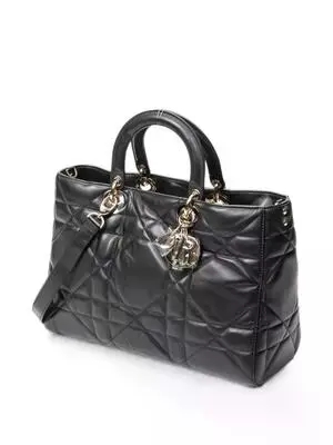 Dior Lady D-sire Tote Bag - Black