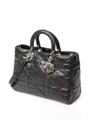 Dior Lady D-sire Tote Bag - Black