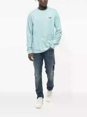DIESEL® T-just-ls-situation Logo-print Long-sleeved T-shirt