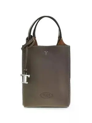 TOD'S T-pendant Pebbled Mini Bag