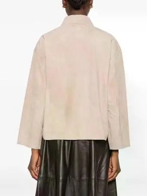 ARMA Suede Button-front Jacket