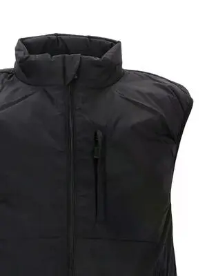 Aspesi Jil Zip-up Gilet Black