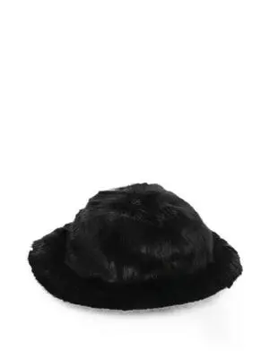 Dsquared2 Fur-texture Bucket Hat - Black