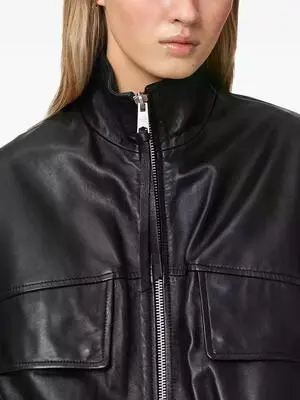 ALLSAINTS Flor Leather Gilet