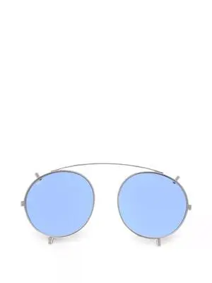 OAMC Round-frame Clip-on Sunglasses - Silver