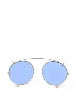 OAMC Round-frame Clip-on Sunglasses - Silver