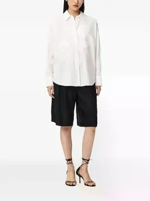 ALLSAINTS Sparrow Long-sleeve Shirt With Logo Appliqu