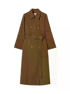 TWINSET Cotton-blend Gabardine Trench Coat
