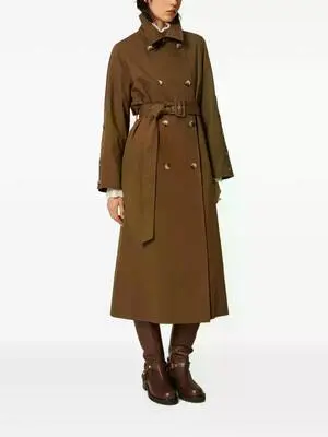 TWINSET Cotton-blend Gabardine Trench Coat